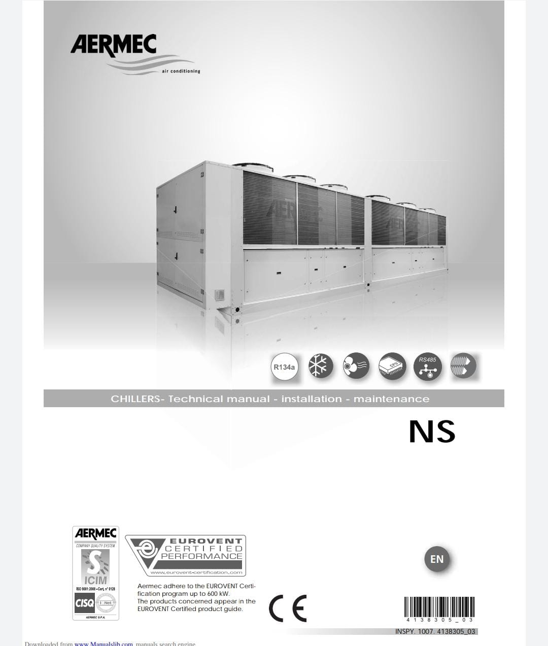 aermec-1251-chiller-air-cooling | Sancooler - Klima & Chiller Teknik ...