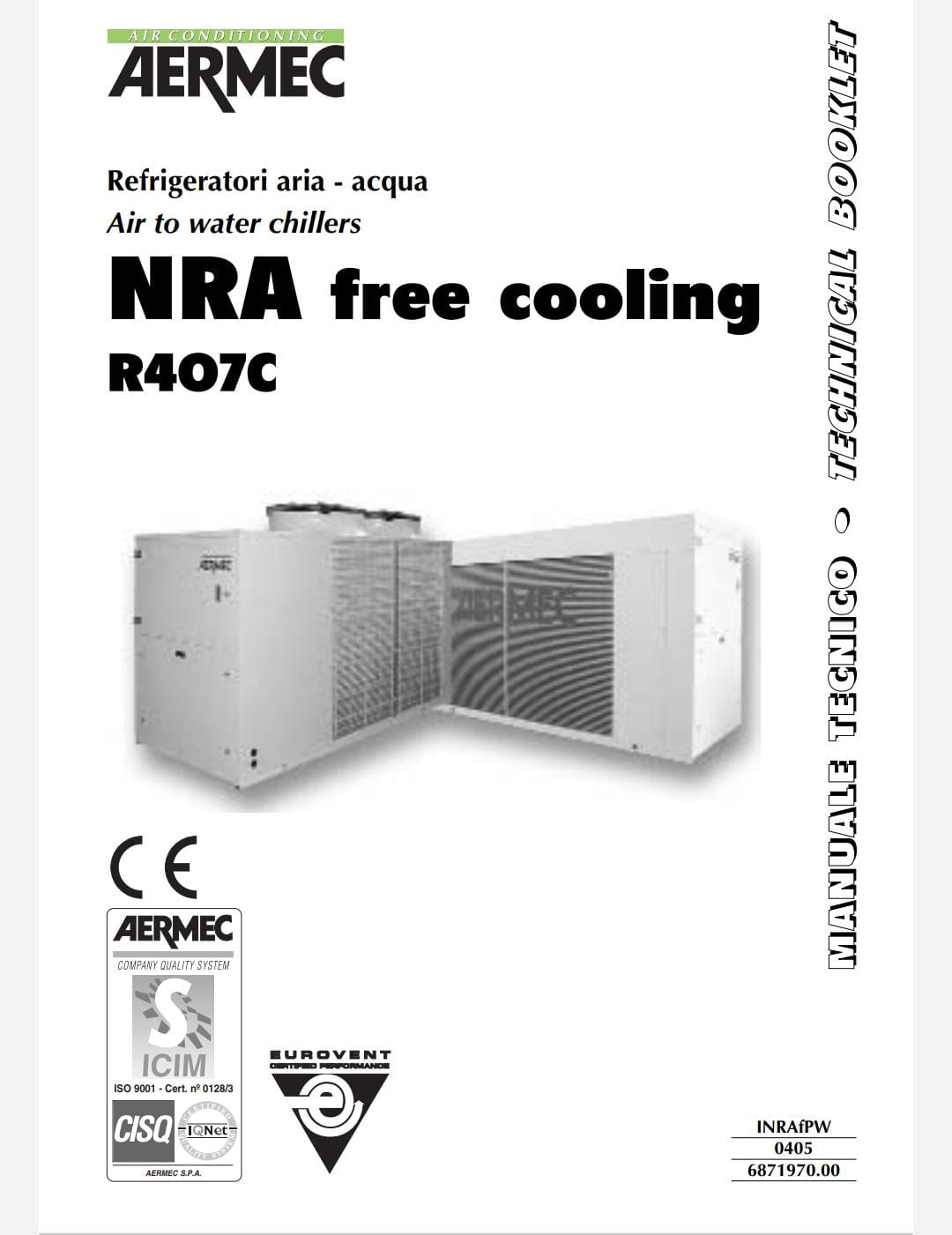 aermec-nra-series-chiller | Sancooler - Klima & Chiller Teknik Servisi