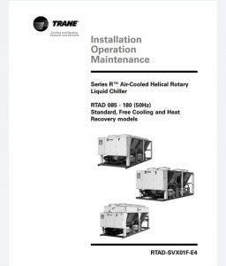 trane-rtad-85-chiller | Sancooler - Klima & Chiller Teknik Servisi