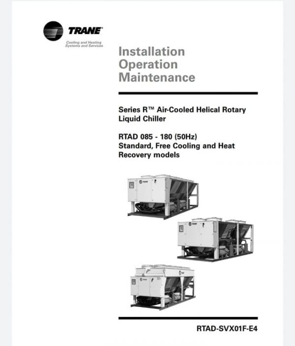 trane-rtad-85-chiller | Sancooler - Klima & Chiller Teknik Servisi